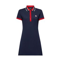 Esprit Midikleid T-Shirt-Minikleid im Polo-Design