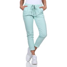 Aurela Damenmode Schlupfhose Sommerhose Damen Chinohose leichte Schlupfhose Stretch-Jeans in modischen Sommerfarben