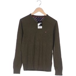 Tommy Hilfiger Herren Pullover, grün, Gr. 46