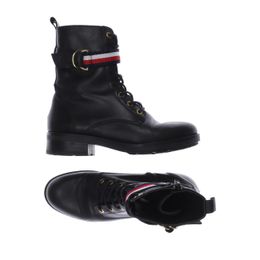 Tommy Hilfiger Damen Stiefelette, schwarz, Gr. 40