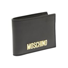 Moschino Herren Portemonnaie, schwarz