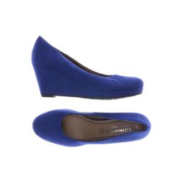 Tamaris Damen Pumps, blau