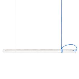 Ingo Maurer - Tubular LED Pendelleuchte, weiß / blau