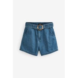 next Jeansshorts Denim-Shorts mit Gürtel (1-tlg)