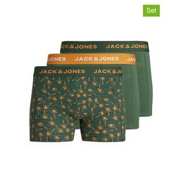 Jack & Jones Jack & Jones 3er-Set: Boxershorts in Grün - S