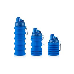 InnovaGoods Trinkflasche "Bentle" in Blau - 500 ml