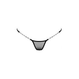 Lucky Cheeks String Transparent Black V-String LC266TBV