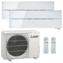 Mitsubishi MultiSplit Duo Wandgeräte Diamond 2x MSZ-LN25 + MXZ-2F33 | 2x 2,5 kW - Weiß