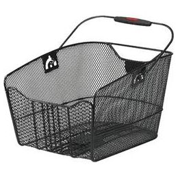 Fahrradkorb Klickfix "Hinterradkorb City Max Racktime" Taschen Gr. B/H/T: 30cm x 24,5cm x 41cm, schwarz