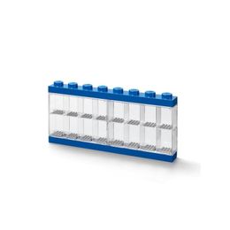Lego MINIFIGURE DISPLAY CASE 16 (8 KNOB) BLUE