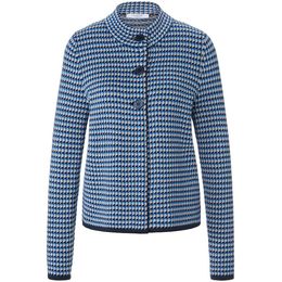 Strickjacke mayfair by Peter Hahn blau