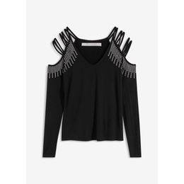 bonprix Langarmshirt mit Cut-Out