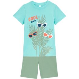 bonprix Jungen T-Shirt und kurze Hose (2-tlg.Set)