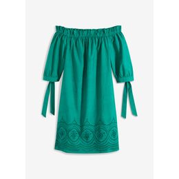 bonprix Off-Shoulder-Kleid mit Stickerei