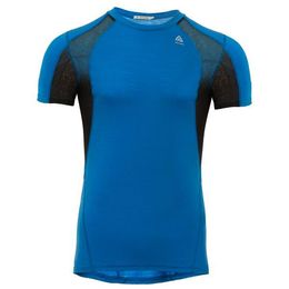 Aclima - Lightwool Sports T-Shirt - Merinounterwäsche Gr M blau