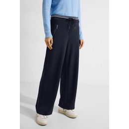 Cecil Culotte mit Wide Legs, blau