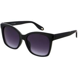MAN'S WORLD Man's World Sonnenbrille für Damen mit grauen Verlaufsgläsern - NEUE KOLLEKTION, schwarz