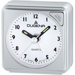 Dugena Quarzwecker 4460616, silberfarben