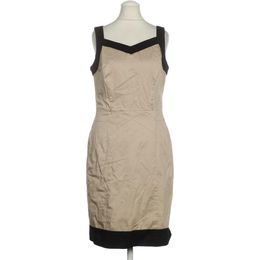 Taifun Damen Kleid, beige, Gr. 34