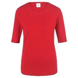 Rundhals-Shirt Modell Velvet Bogner rot, 38