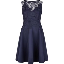 Lipsy Cocktailkleid, Knielang, Ärmellos, für Damen, blau, 38