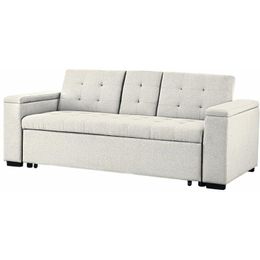 Concept-usine - Modulares Sofa 3-Sitzer aus Stoff, beige noho - Beige