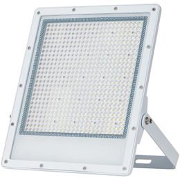 LEDKIA LED-Flutlichtstrahler 50W Dimmbar 0-10V 170 lm/W IP65 elegance Slim pro Weiss Neutrales Weiß 4000K Asymmetrische 120ºx50º35 mm
