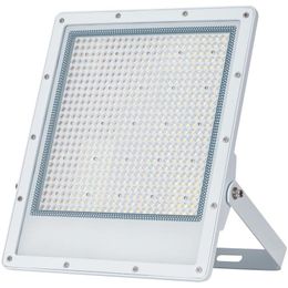 LEDKIA LED-Flutlichtstrahler 200W Dimmbar 0-10V 170 lm/W IP65 elegance Slim pro Weiss Warmes Weiß 3000K 90°43 mm