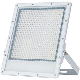 LEDKIA - LED-Flutlichtstrahler 150W Dimmbar 0-10V 170 lm/W IP65 elegance Slim pro Weiss Kaltweiß 5000K Weiß90º