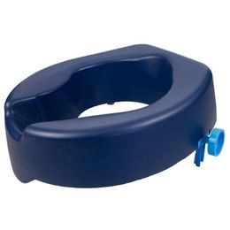 Toilettensitzerh¸hung 11 cm Weicher Toilettensitz Blau Ro Mobiclinic
