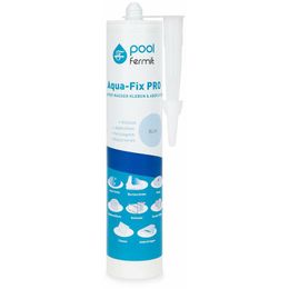 Fermit - Aqua Fix pro - MS-Polymer, Kartusche mit 290 ml - blau