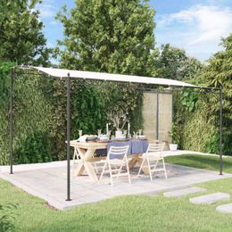 Bonnevie - Markise,Windfest Sonnenmarkise Creme 4x3 m 180 g/m² Stoff und Stahl vidaXL