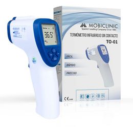 Mobiclinic - Infrarot Thermometer Kontaktlos Blau TO-01