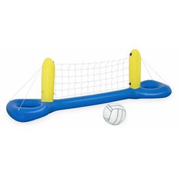 Volleyable Volleyball aufblasbares Netzwerk für Schwimmbäder mit Bestway Ball 52133