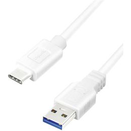 USB-Kabel usb 3.2 Gen1 (usb 3.0 / usb 3.1 Gen1) usb-a Stecker, usb-c® Stecker 2.00 m CU01 - Logilink