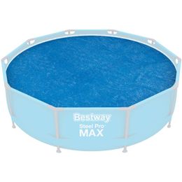 Bestway - PE-Solarabdeckplane ø 289 cm, blau, rund