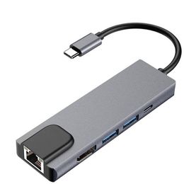 Northix - usb-c Multiport - hdmi, Ethernet, usb-c, 2x USB-3.0