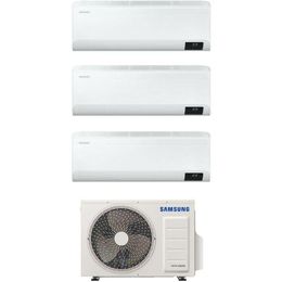 Trialsplit-Klimagerät Samsung Cebu 9000 + 9000 + 12000 Btu mit R32 Gas Wifi weiß - Standard
