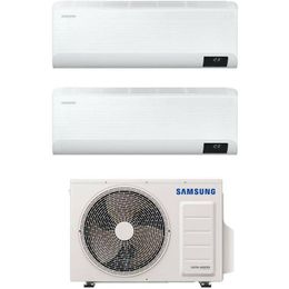 Dualsplit-Klimagerät Samsung Cebu 9000 + 9000 Btu mit R32 Gas Wifi weiß - Standard