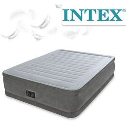 Intex - Luftbett Comfort mit Pumpe 230V selbstaufblasend Luftmatratze Gästebett