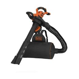 Black & Decker Black and Decker - Staubsauger-Gebläse - Laubzerkleinerer (3 in 1) bis zu 418 km/h 3000 W - BEBLV300-QS