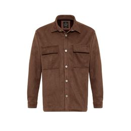 Antioch Button Up Shirt male size M Brown