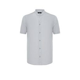 Antioch Button-Up Shirt Herren Gr&ouml;&szlig;e XL hellgrau