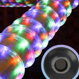 Led Lichtschlauch für Aussen Innen Lichterschlauch Lichterkette Lichtband Partylicht Dekobeleuchtung Weihnachtsbeleuchtung bunt 100M - bunt - HENGDA