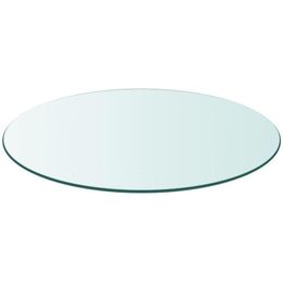 HOMMOO - Tischplatte aus gehärtetem Glas rund 300 mm VD09939