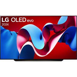 LG 83C47LA OLED evo TV (Flat, 83 Zoll / 210 cm, 4K, SMART TV, webOS 24 mit ThinQ)