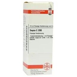 DHU-Arzneimittel Sepia C 200 Dilution 20 ml