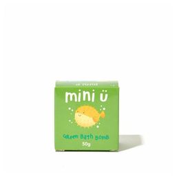 Mini-U Badekugel Einzelne grüne Badebombe 50 g