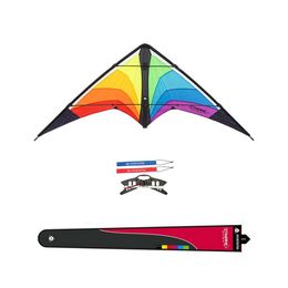 HQ Flug-Drache Lenkdrachen Drachen HQ Stinger Rainbow 164 cm Flugdrache