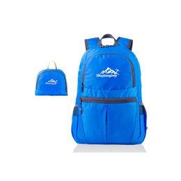 Intirilife Tagesrucksack (Faltbarer Rucksack Ultraleicht in Azurblau